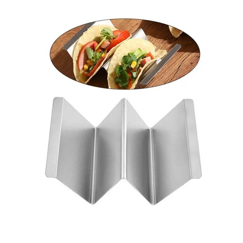 2/3 Grids Available on Both Sides Pancake Rack Stainless Steel Taco ...