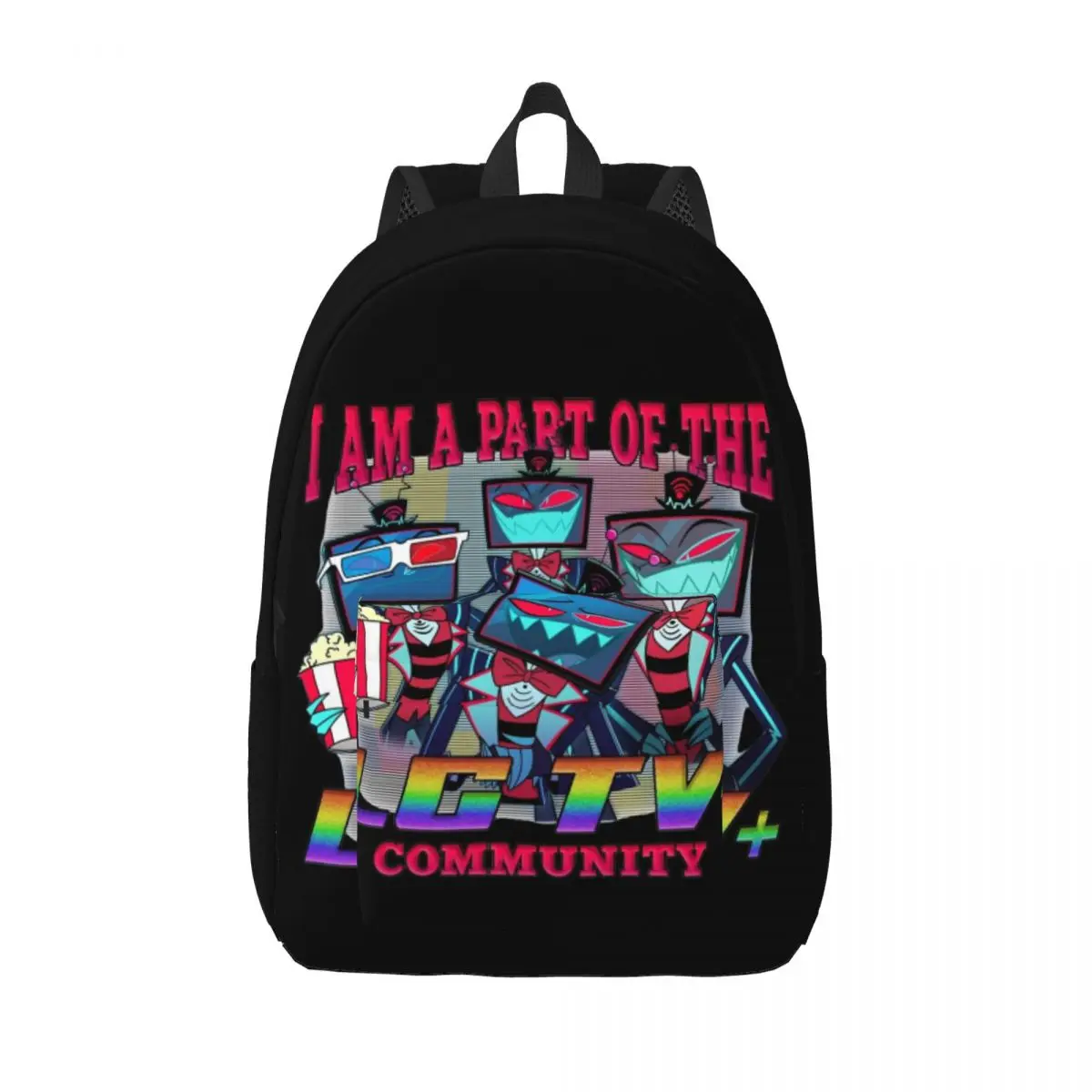 Vox-Hazbin-Hotels-LG-TV-Backpack-for-Men-Women-Casual-Student-Work ...