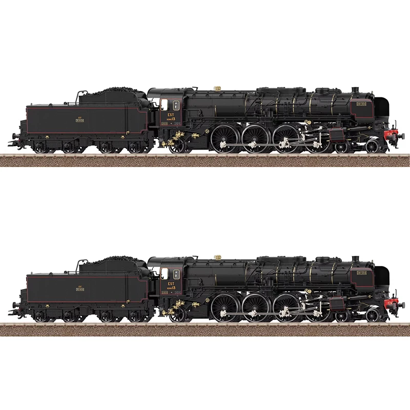 TRIX-HO-steam-train-model-1-87-25241-EST-241-BR13-steam-locomotive ...
