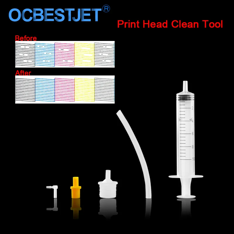 Print Head Clean Tool For HP For Epson For Canon Ink Refill Kit For DTF ...