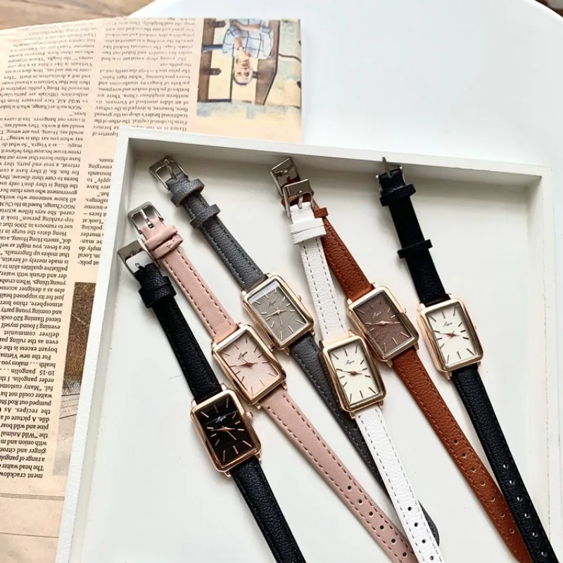 Fashion-Retro-Quartz-Digital-Dial-Casual-Wrist-Watches-Square-Leather ...