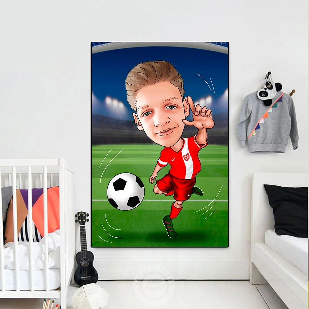 Funny Soccer Cartoon