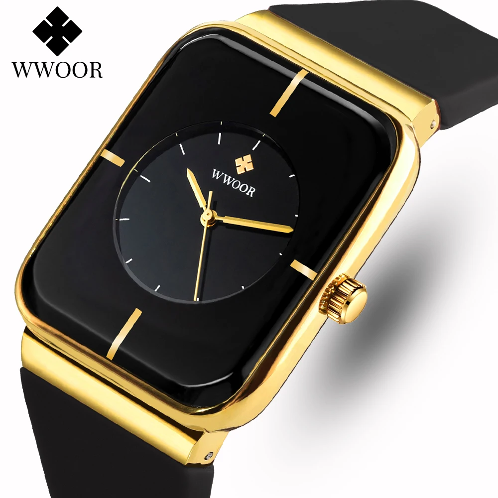 WWOOR-Men-s-Watches-Fashion-Simple-Square-Quartz-Wristwatch-Male ...