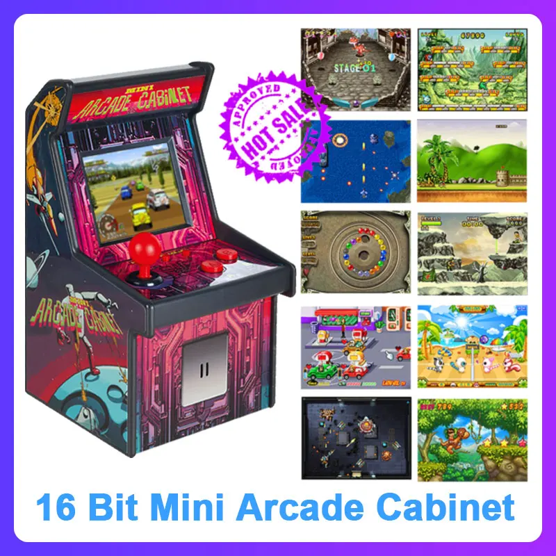 16-Bit-Mini-Arcade-Cabinet-Mini-Handheld-Game-Console-Video-Game ...