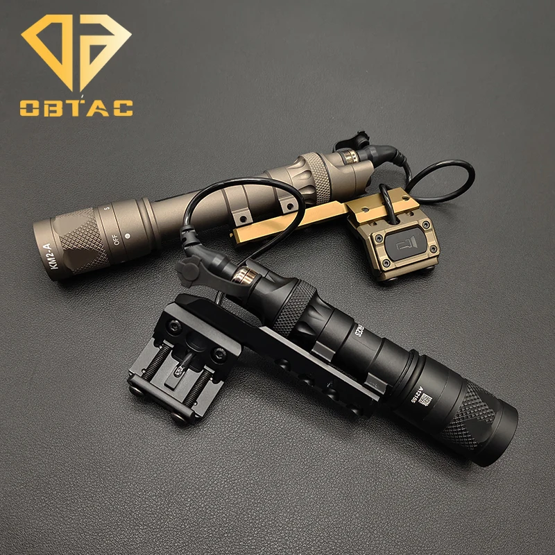 Tactical-SF-M300V-M600V-Flashlight-Hunting-Weapon-CNC-Metal-Scout-Light ...
