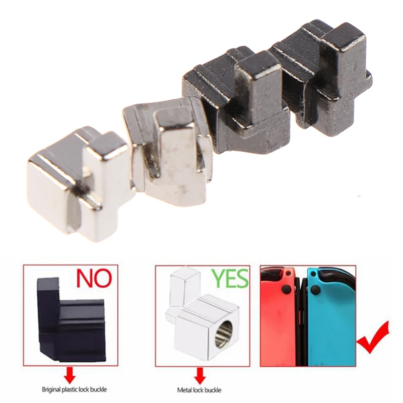 1Pair-Metal-Left-Right-Slider-Buckle-Lock-Latch-Bracket-for-Nintendo ...