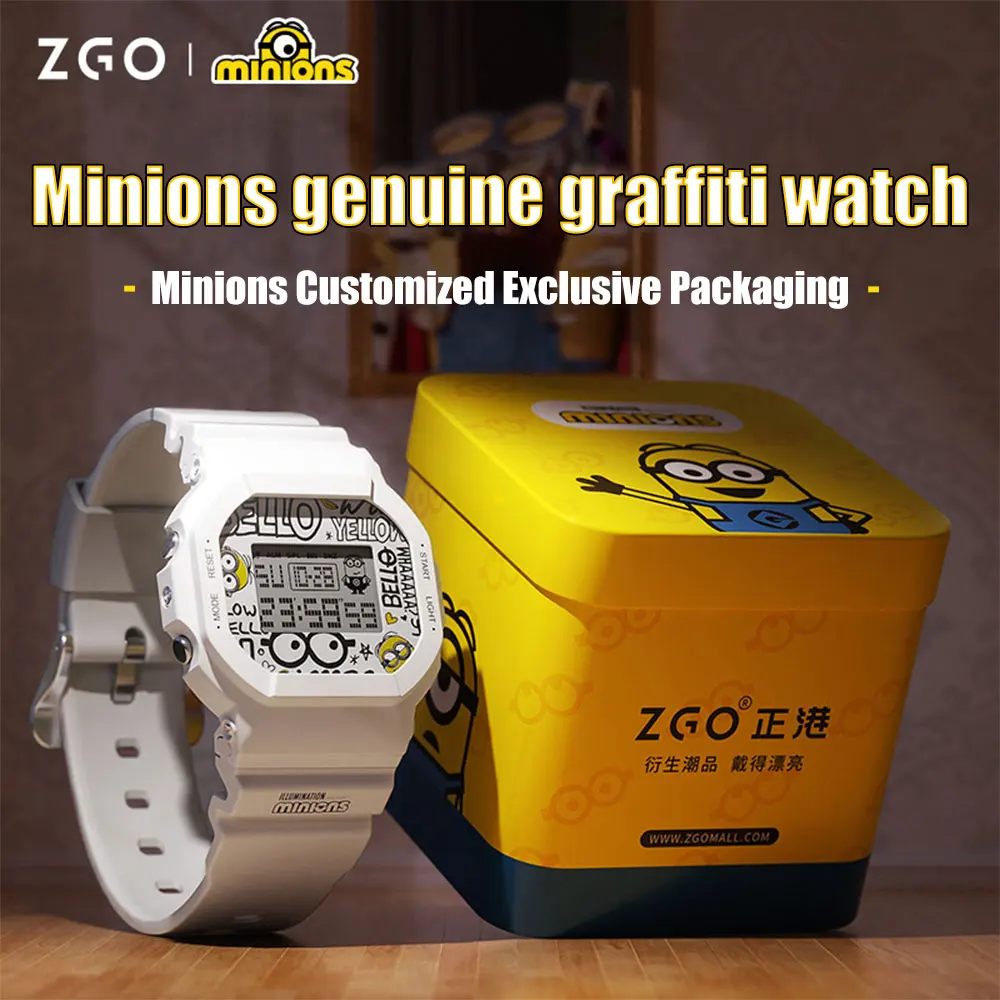 Minions-Joint-Watch-Cartoon-Cute-Sports-Waterproof-Multi-function ...