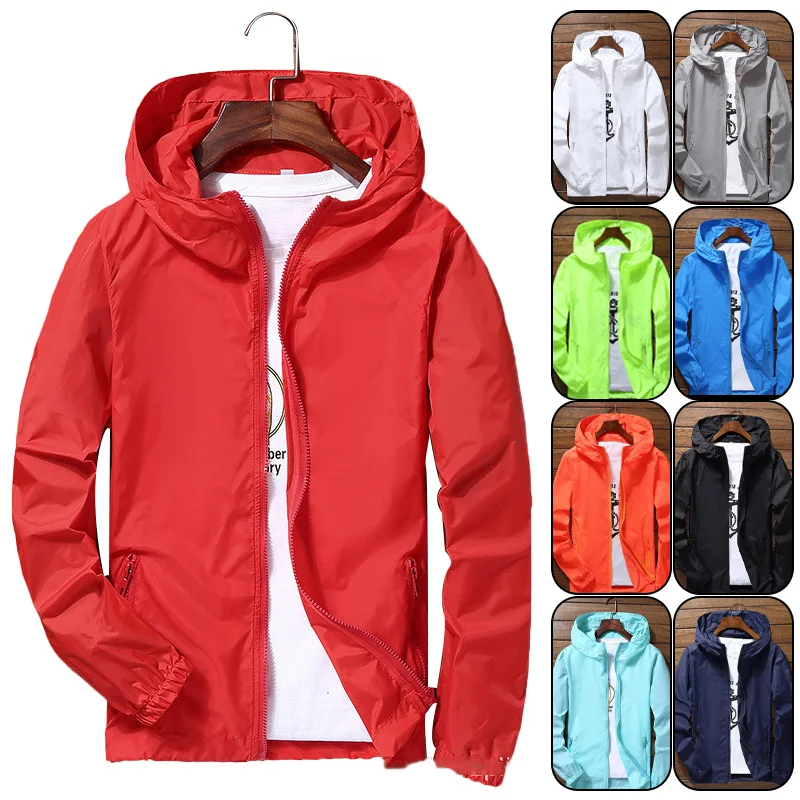 Self running, sun protection, waterproof, UV resistant jacket, men's ...