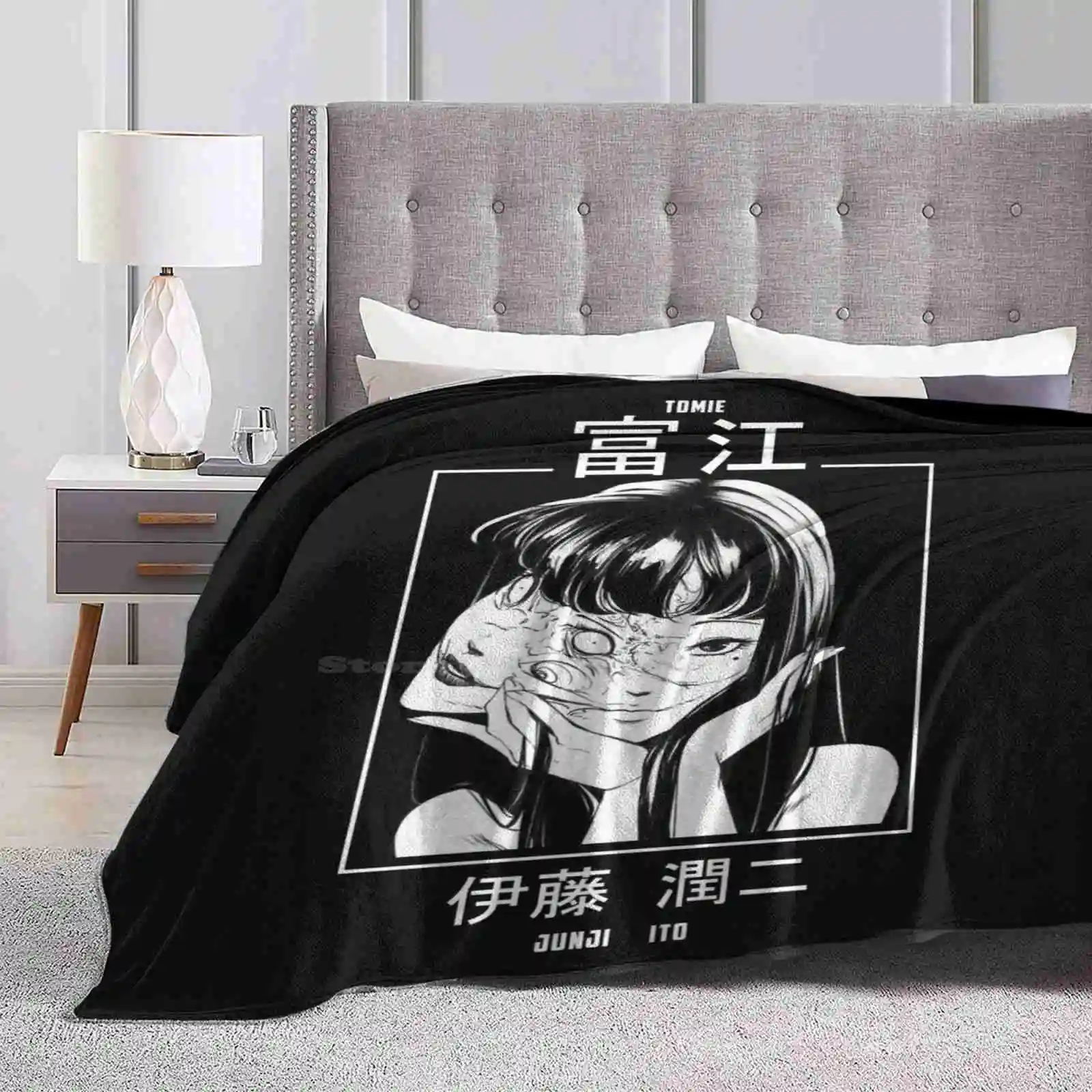 Junji-Ito-Tomie-New-Print-Novelty-Fashion-Soft-Warm-Blanket-Junji-Ito ...