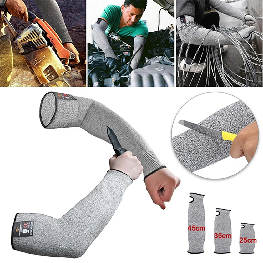 1Pc-Level-5-HPPE-Cut-Resistant-Arm-Sleeves-Anti-Puncture-Work ...