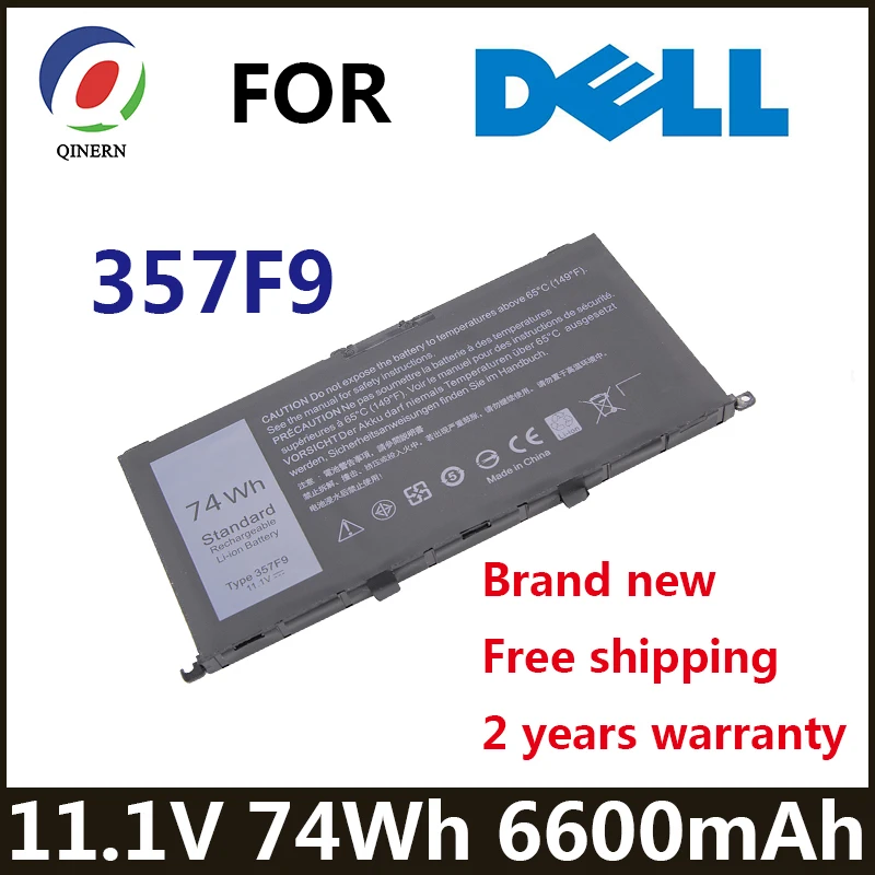 357F9-74Wh-11-1V-Laptop-Battery-For-DELL-Inspiron-15-7559-7000-7557 ...