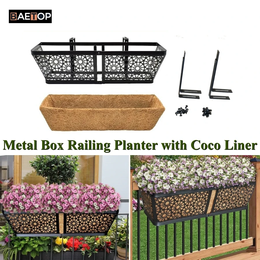 Metal Window Planter Boxes