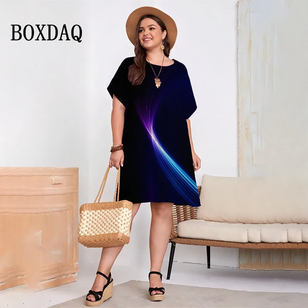 Plus-Size-Women-Clothing-7XL-8XL-9XL-Summer-Short-Sleeve-Loose-Large ...