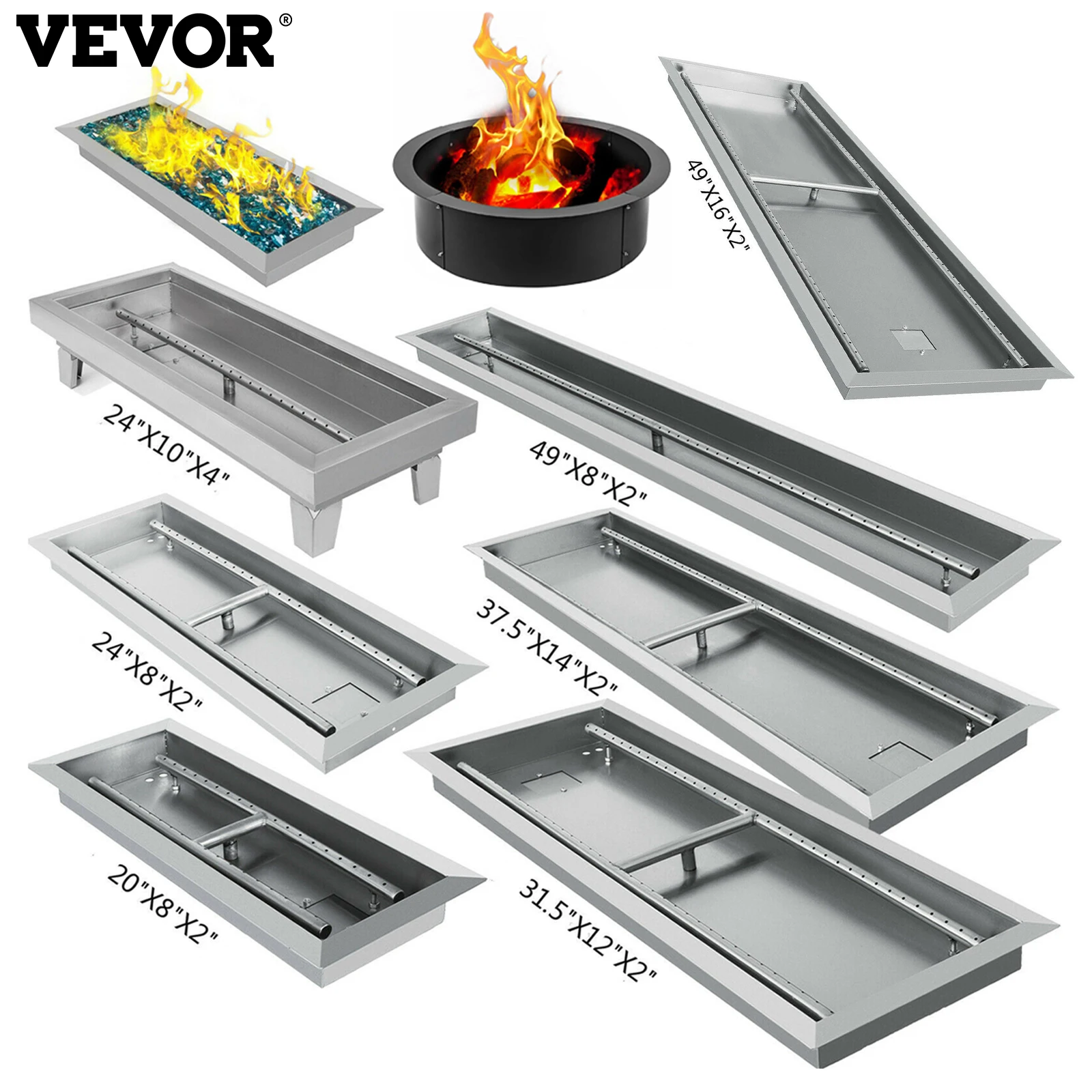 VEVOR-Drop-in-Fire-Pit-Pan-Natural-Gas-Fire-Pit-Burner-Drop-In-Pan ...