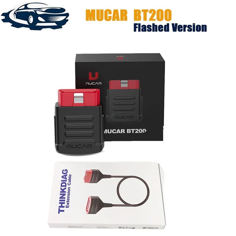 MUCAR BT200 All Cars Full System Obd2 Automotive Scanner Auto ...