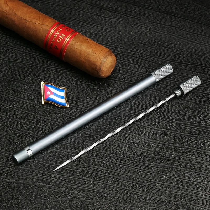 Cigar Needles Outdoor Stainless Steel Portable Cigar Puncher Needle ...
