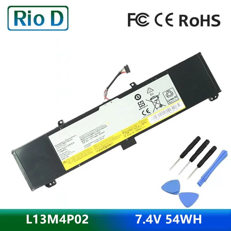 Bater-a-para-ordenador-port-til-Lenovo-7-4-V-54WH-L13M4P02-L13N4P01-Y50 ...