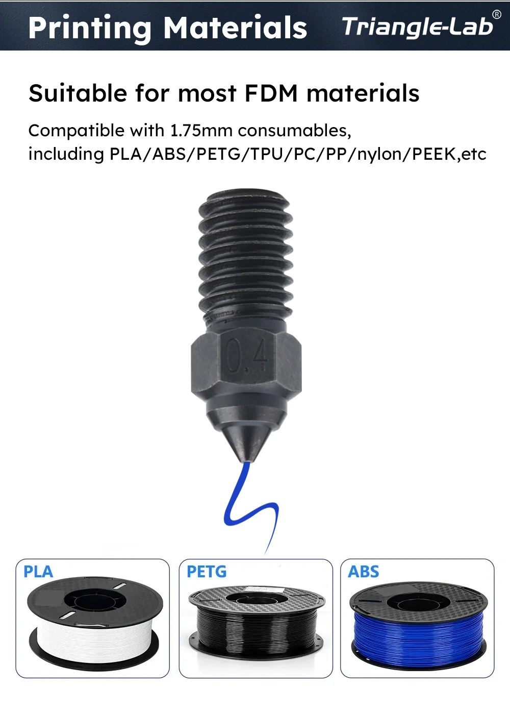 Tool Steel Hardened Spider nozzle