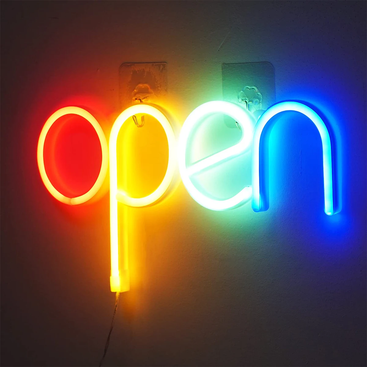Open-Neon-Sign-LED-Neon-Signs-Night-Light-Bright-Colorful-Open-Business ...