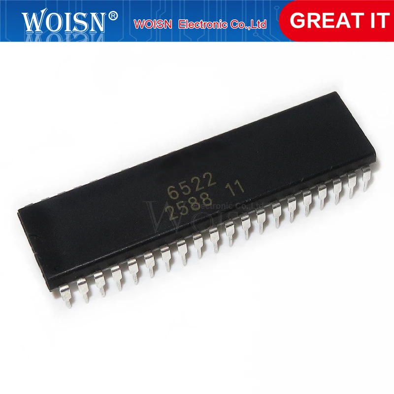 1pcs/lot 6522 Mos6522 Mos-6522 = Sy6522 Dip-40 In Stock - Integrated ...