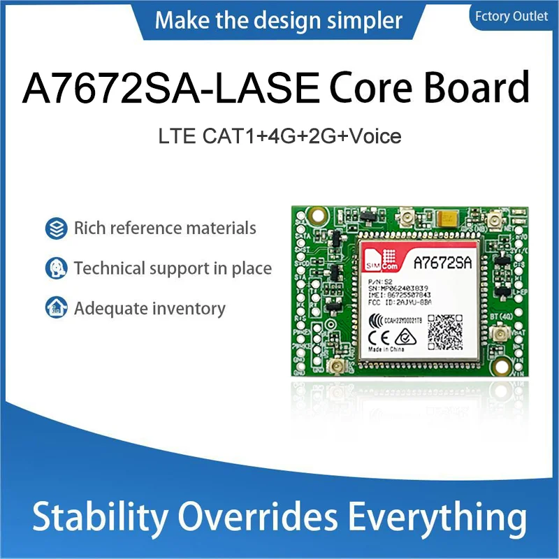 SIMcom-A7672SA-LASE-CAT1-Core-Board-LTE-CAT1-4G-2G-Voice-A7672SA-LASE ...