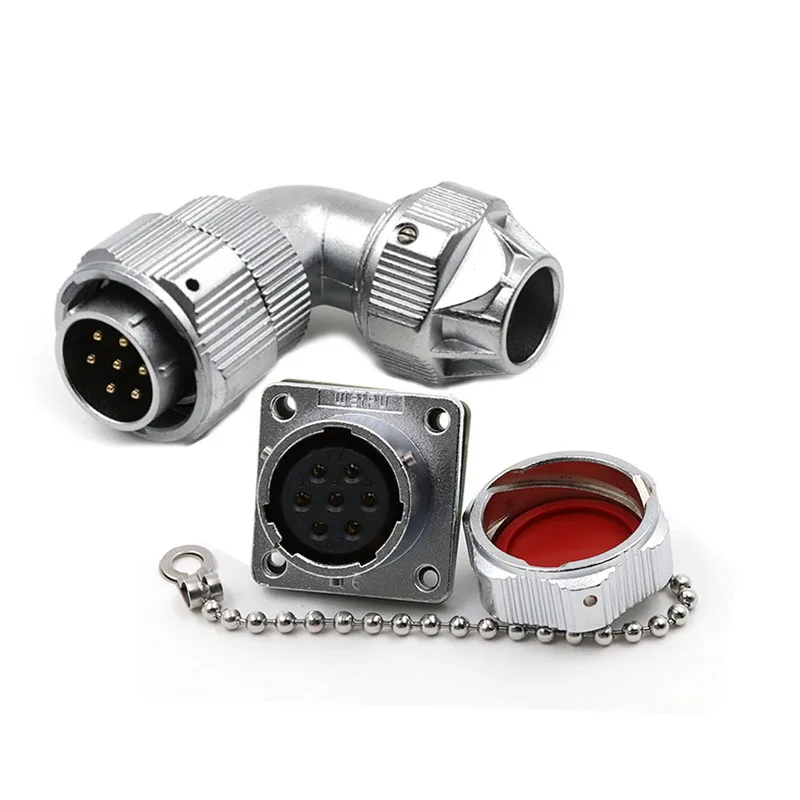 WEIPU-WY20-TU-Z-Elbow-Aviation-Male-Plug-Socket-90-Degree-Right-Angle ...