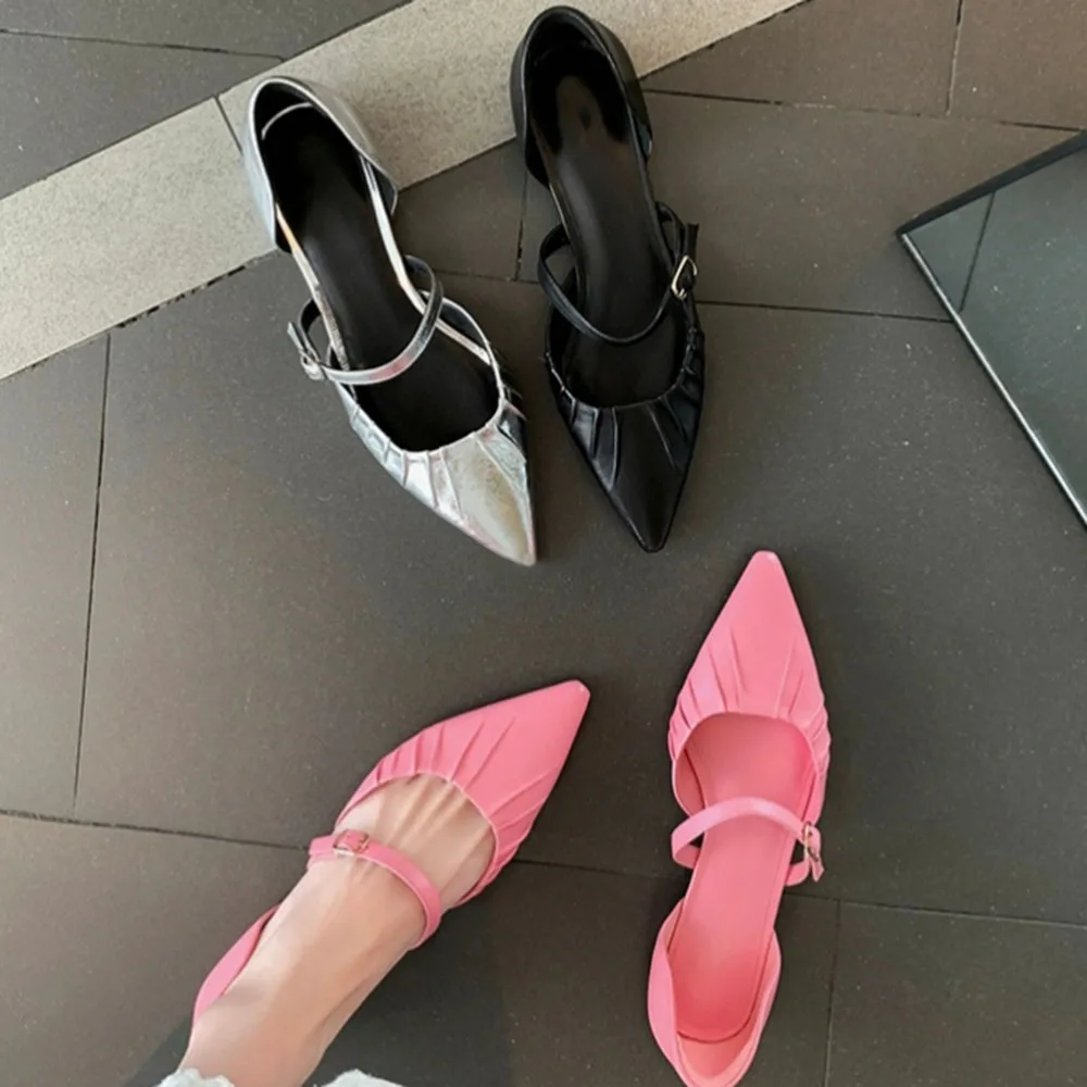 Genuine-Leather-Women-s-Shoes-Concise-Split-toe-Solid-Shoes-Fashion ...