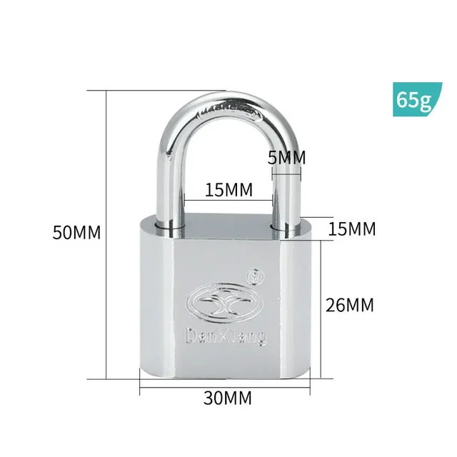 Full metal Padlock Wolf Head Lock Small Locks Door Locks 30mm 40mm 50MM ...
