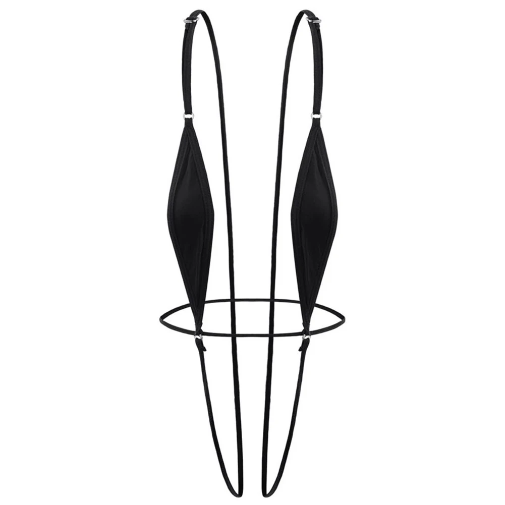 Women-s-Sexy-Backless-Bodysuit-Bikini-Lingerie-Swimwear-V-string-Thong ...
