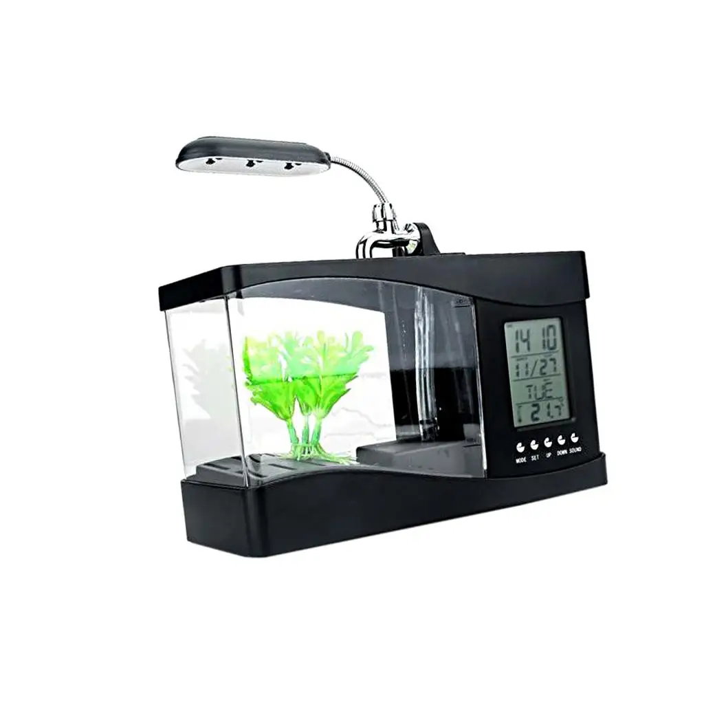 Mini-USB-Desktop-Aquarium-LCD-Display-Fish-Tank-Clock-LED-Lamp-Light ...