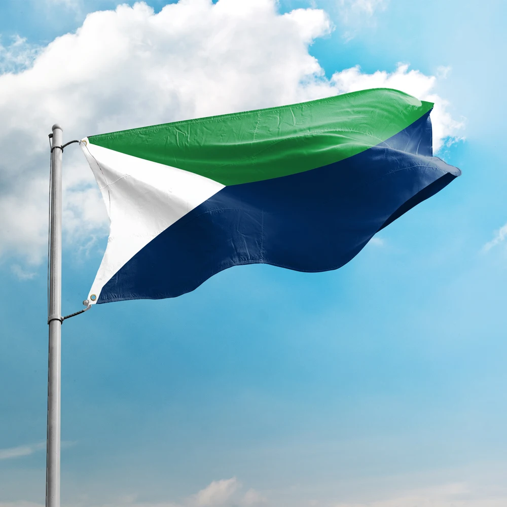 Vlag Van El Hierro Canarische Eilanden 3 5FT 90 150Cm Spanje Vlaggen Vlag Van El Hierro Canarische Eilanden 3 5FT 90 150Cm Spanje Vlaggen