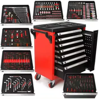 IN-STOCK-auto-repair-tool-cart-set-with-tools-72-tooth-ratchet-7-layer ...