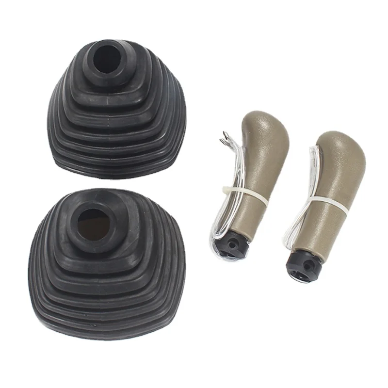 For E320B/C/D Excavator joystick horn weightlifting handle rubber boot ...