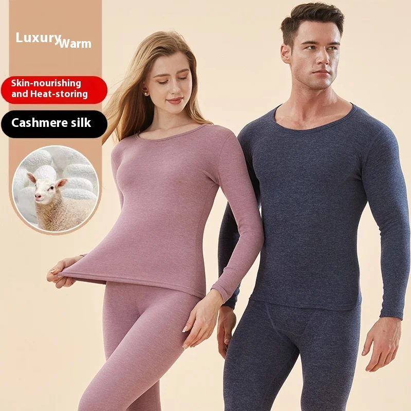 Autumn-and-Winter-Cashmere-Silk-Thermal-Underwear-Women-s-Underwear ...