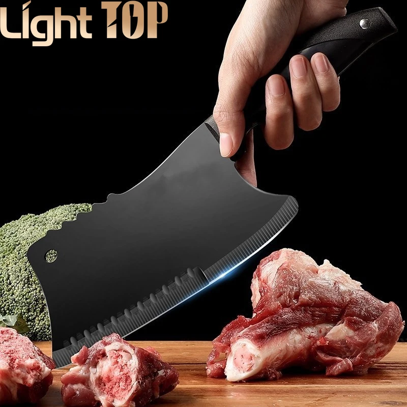 High-Hardness-Butcher-Knife-Chopping-For-Dual-Purpose-Stainless-Steel ...