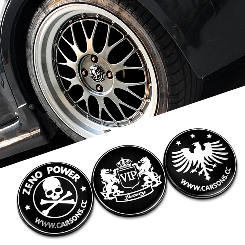 4pcs-Set-2-2inch-Car-Wheel-Center-Caps-Sticker-56mm-Emblem-Badge ...