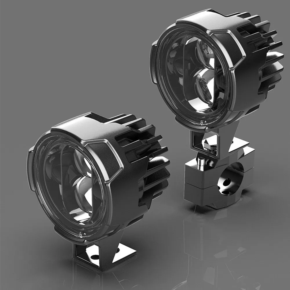Universal-Car-Motorcycle-Headlight-Fog-light-Moto-LED-Auxiliary-Fog ...