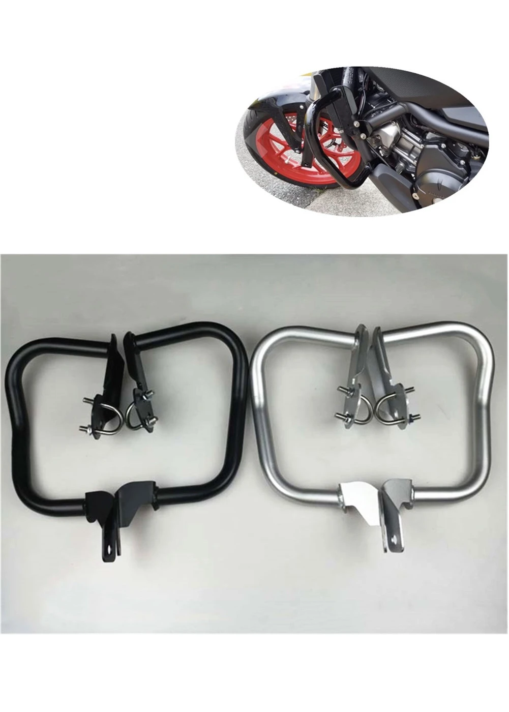 Crash Bar Frame Protect Bumper | Crash Bar Honda Nc700x | Honda Nc700x ...