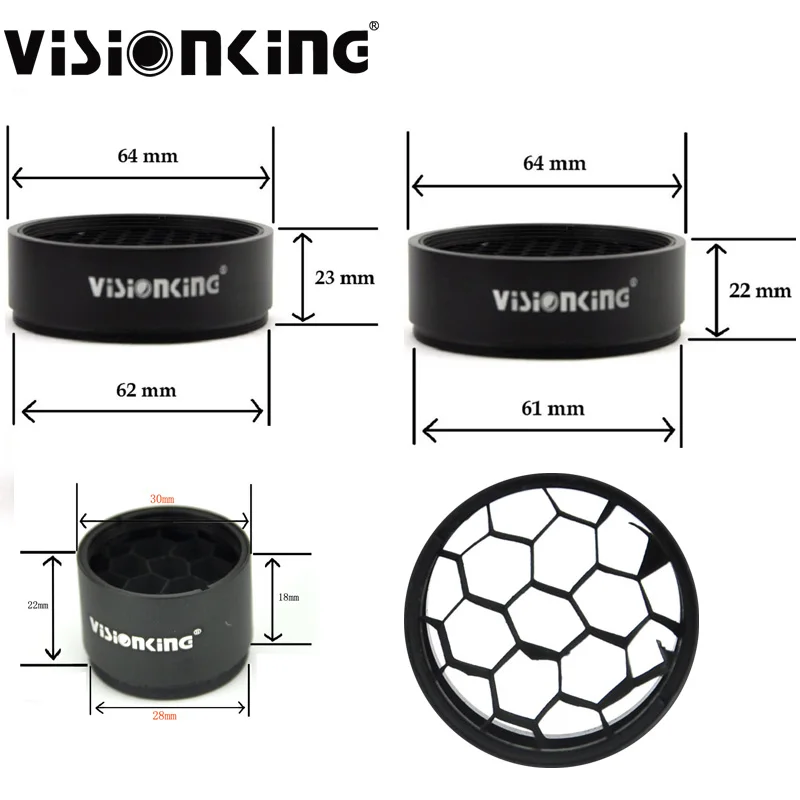Visionking Anti reflection Sunshade Protective Aluminum Honeycomb Cover