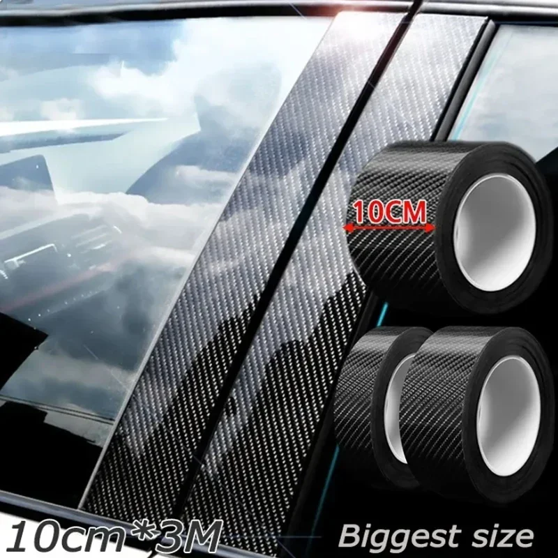 3D-Carbon-Fiber-Car-Bumper-Door-Guard-Protection-Film-3m-Car-Door-Sill ...