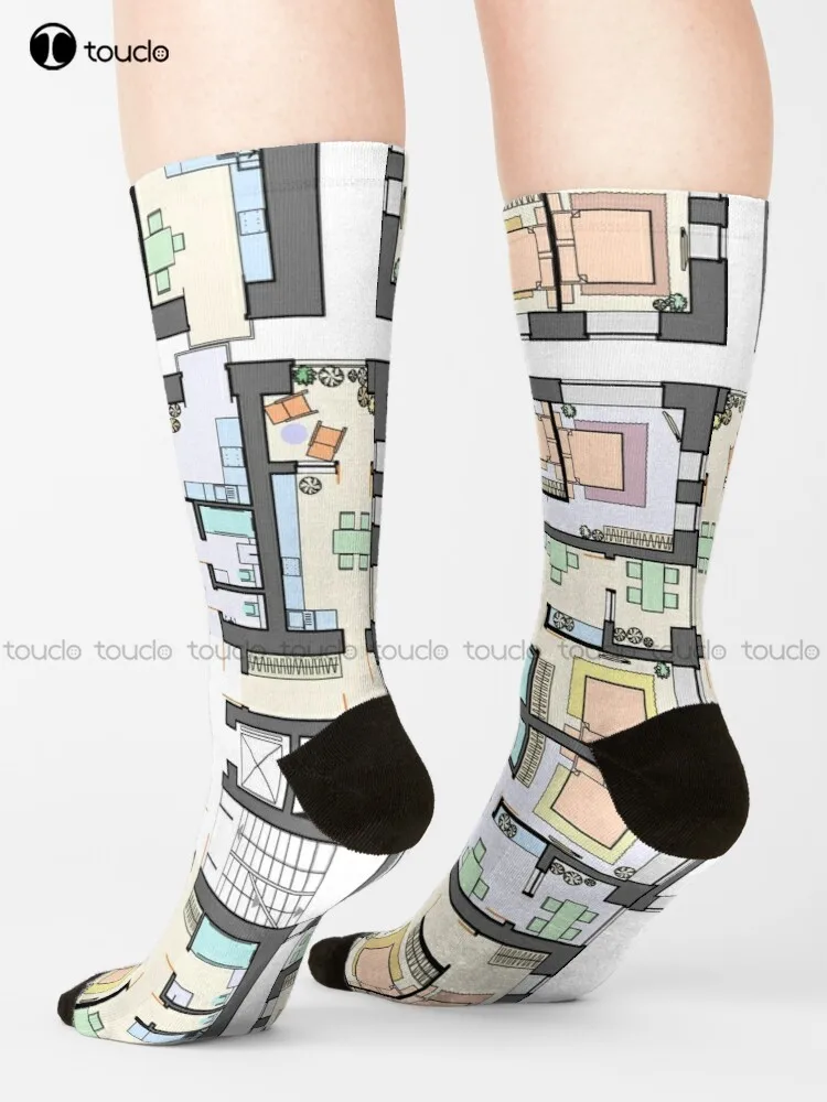 Detailed-Architectural-Floor-Plan-Apartment-Layout-Socks-Men-Athletic ...