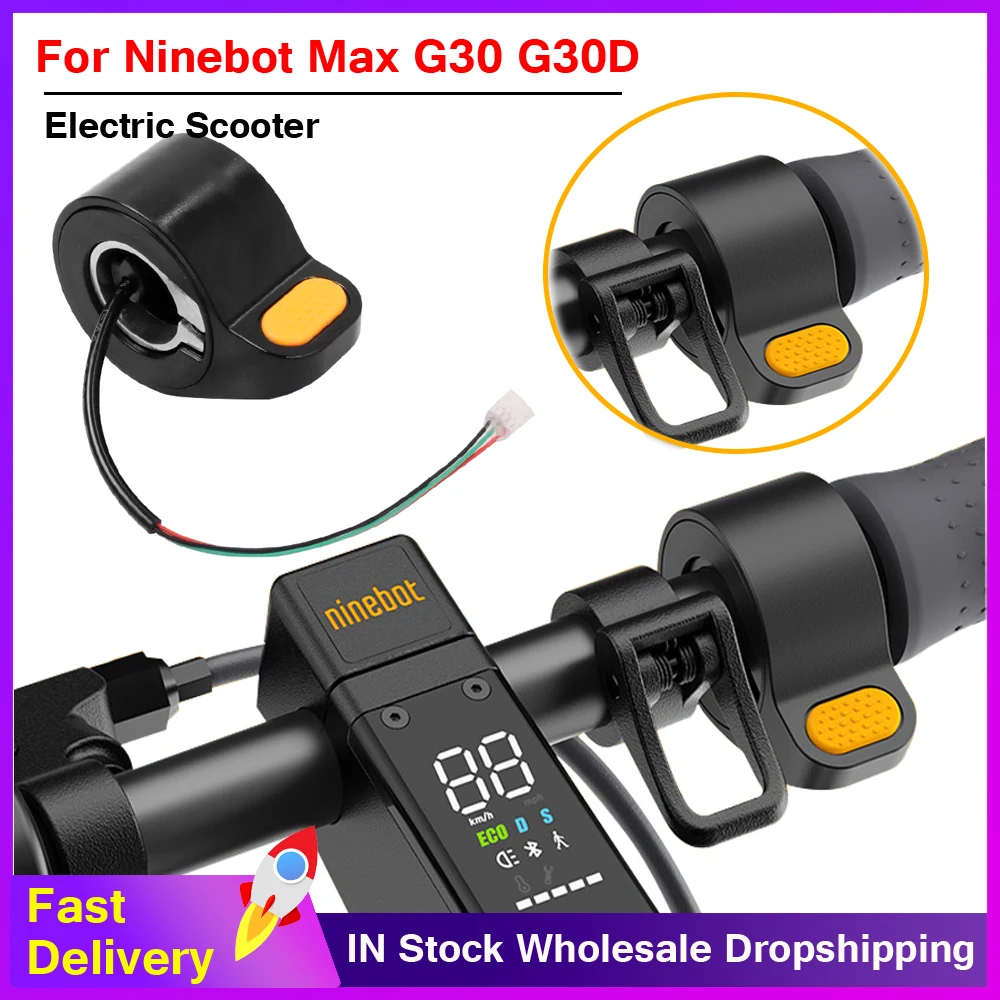 Universal-Electric-Scooter-Throttle-Assembly-For-Segway-Ninebot-Max-G30 ...