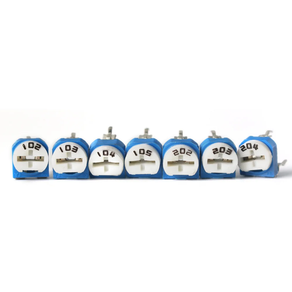 10PCS-RM065-Trimmer-Potentiometer-Variable-Resistor-Kit-100-200-500-1K ...