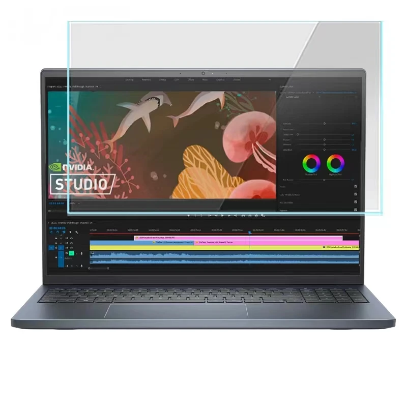 Anti Glare Blue Ray 16.1 Inch Screen Guard Protector For DELL inspiron ...