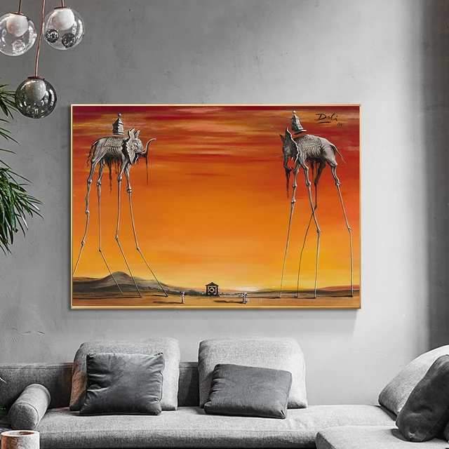 Salvador Dali Wallpaper Elephants