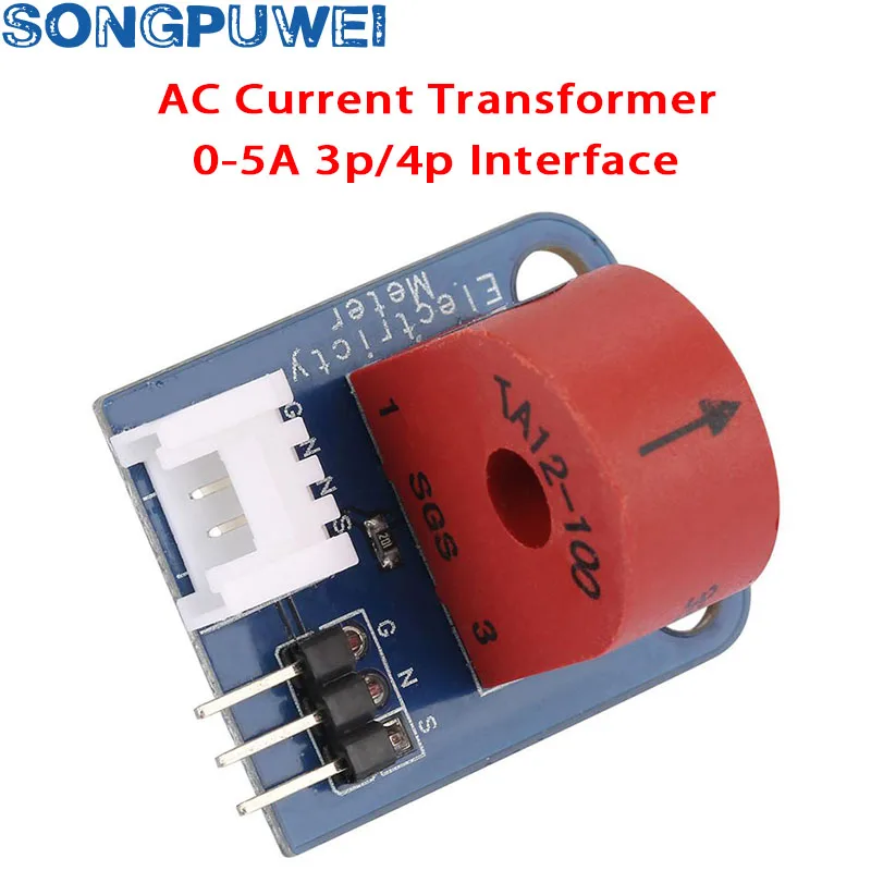 TA12-100-AC-5A-Current-Transformer-Electric-Current-Sensor-Module-for ...