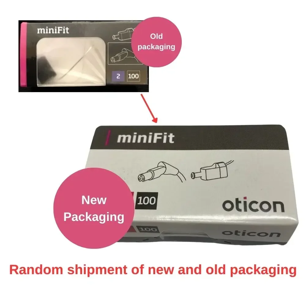 (Oticon) Receptor de audífonos miniFit: 60/85/100 Potencia opcional ...