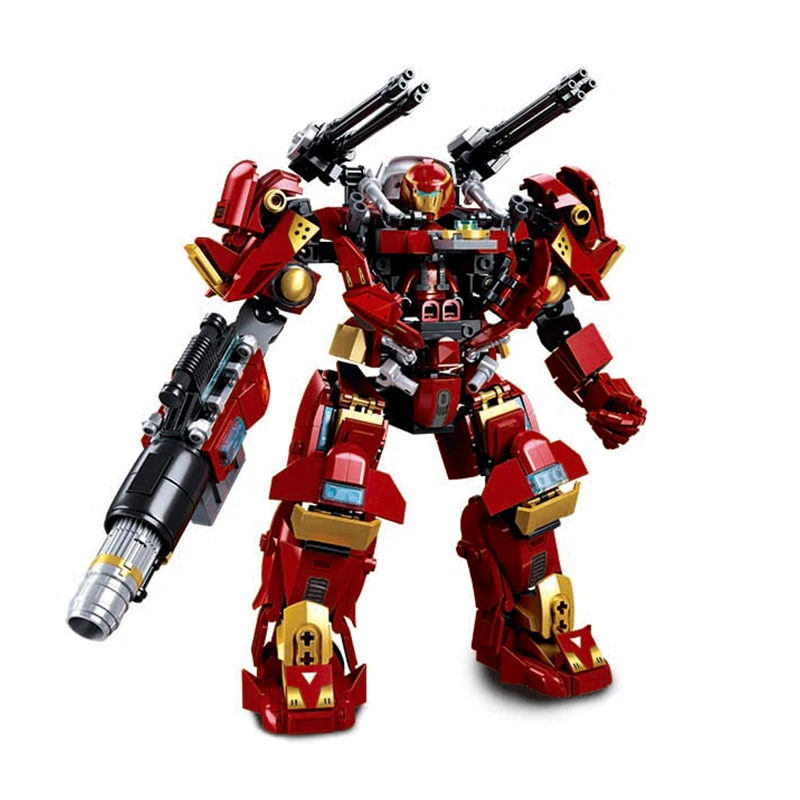 Smile-Hero-Mech-Series-Model-importer-d-cennie-ks-Red-War-Machine ...