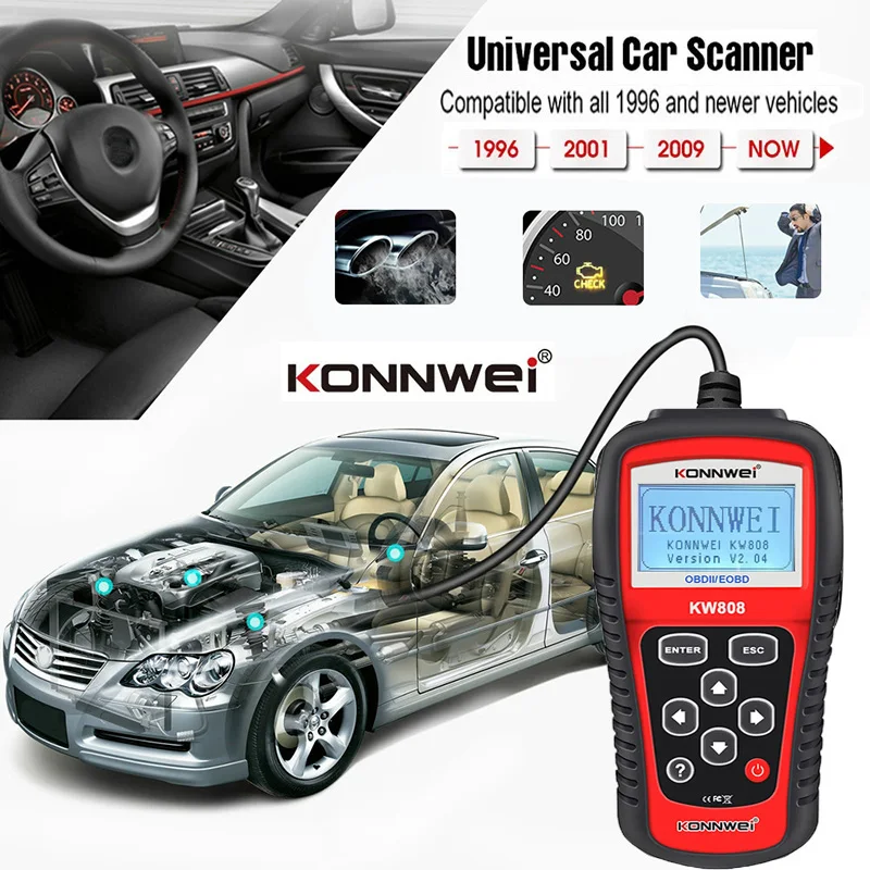 KONNWEI-KW808-OBD-2-Car-Scanner-OBD2-Professional-Auto-Automotive ...