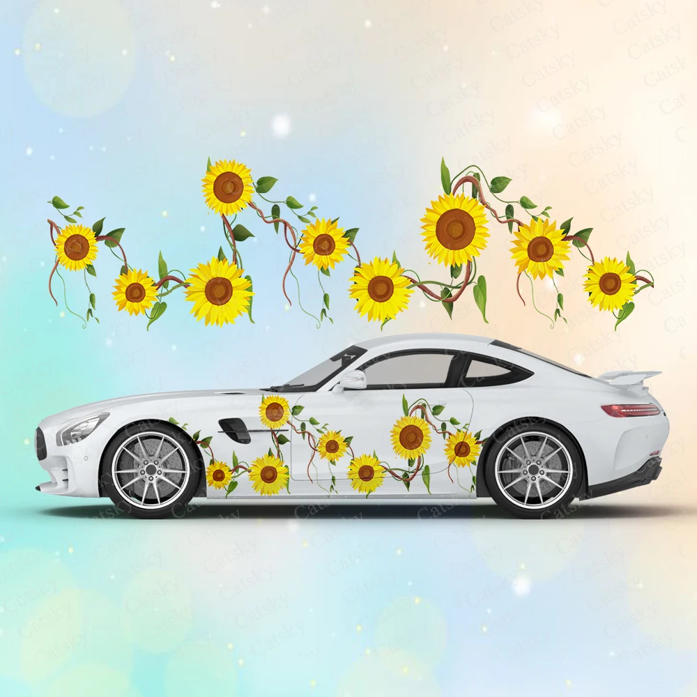 Hippy Car Vibes: How This Sunflower & Vine Car Sticker Transformed My ...